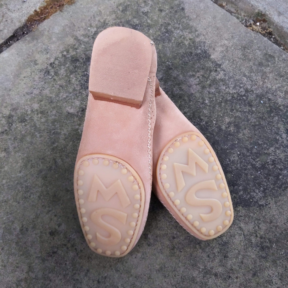 Rare! Vintage Stuart Weitzman Camel Perforated Suede … - Gem